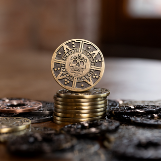 Metal Poker Chip Set 300pc The “Bundle Of Loot” – Pirate Gold Poker