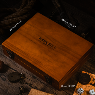 Metal Poker Chip Set 300pc The “Bundle Of Loot” – Pirate Gold Poker